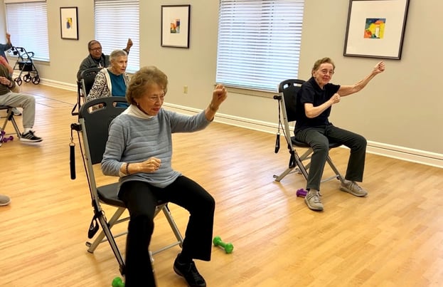 Bold Moves – an inclusive class for residents with Parkinson’s