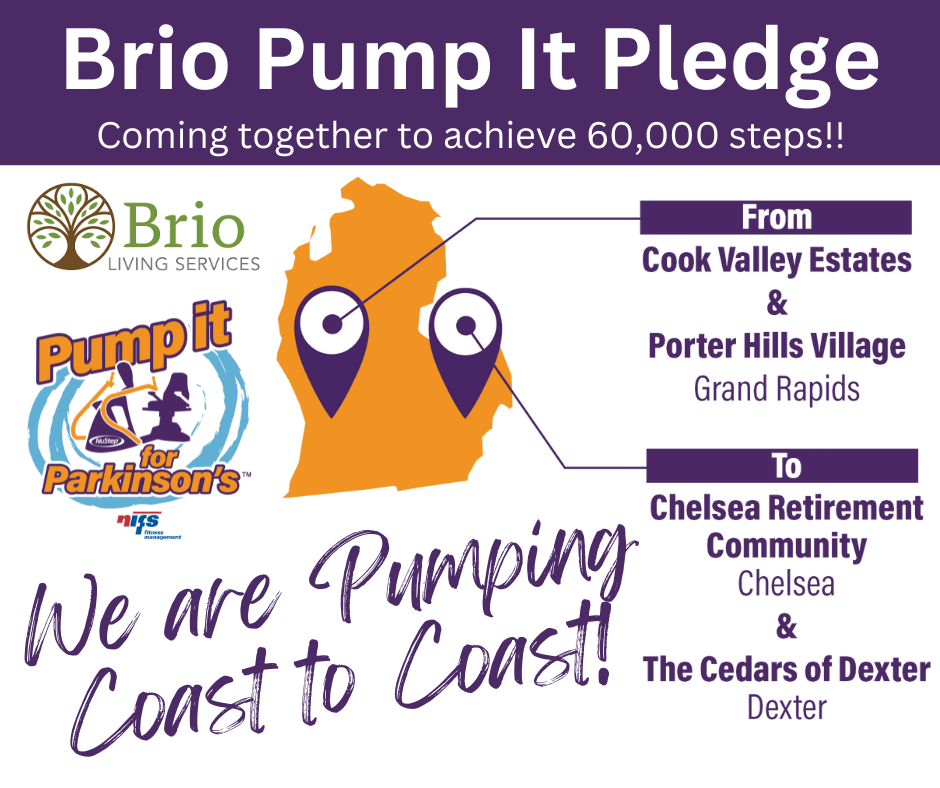 A Special Pledge to Pump it from Brio Living Services