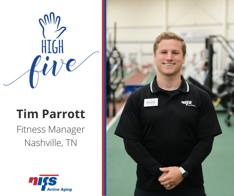 Staff High Five: Tim Parrott