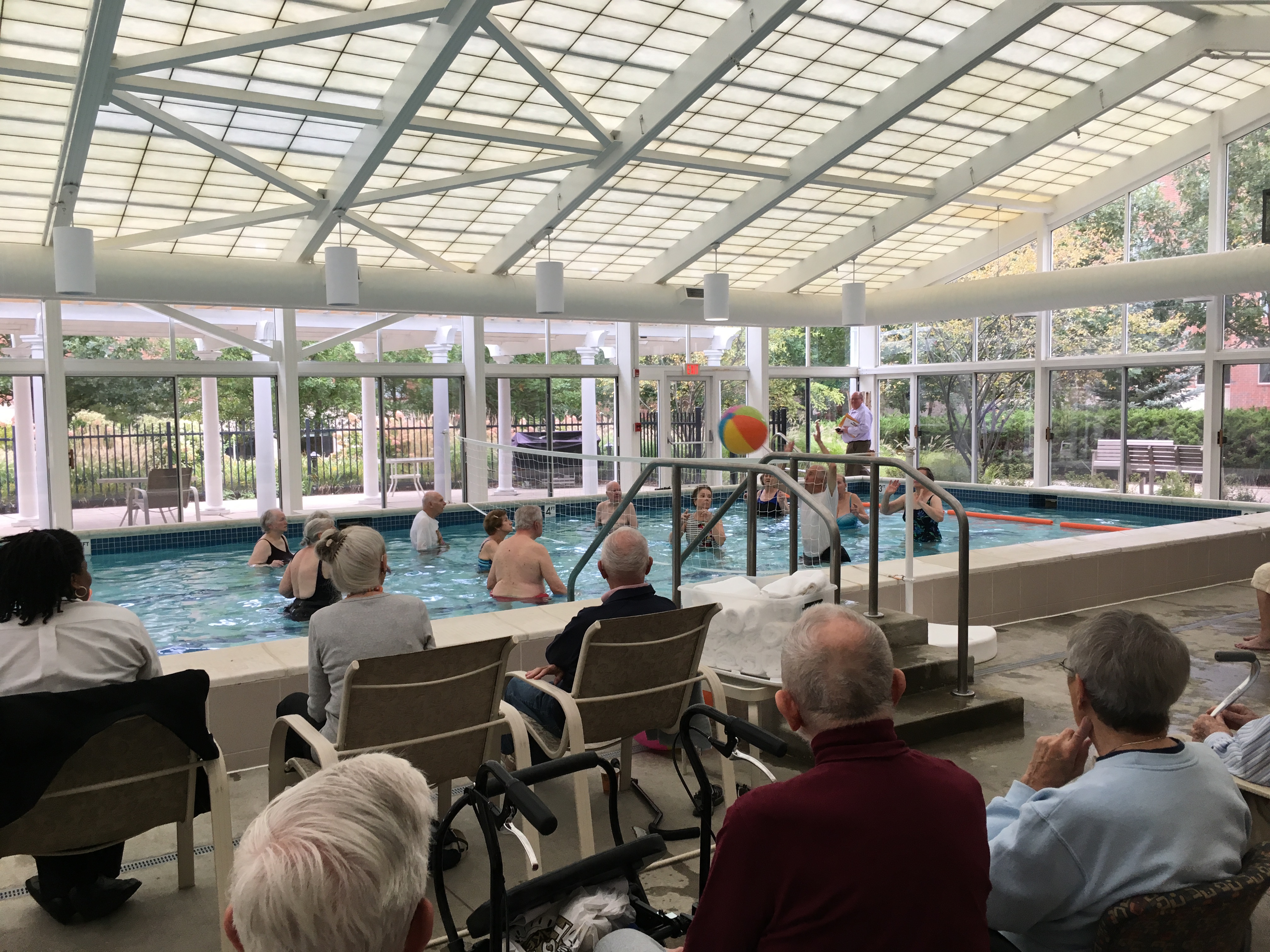 Water Volleyball Tournament Is the Definition of Active Aging Week 2018